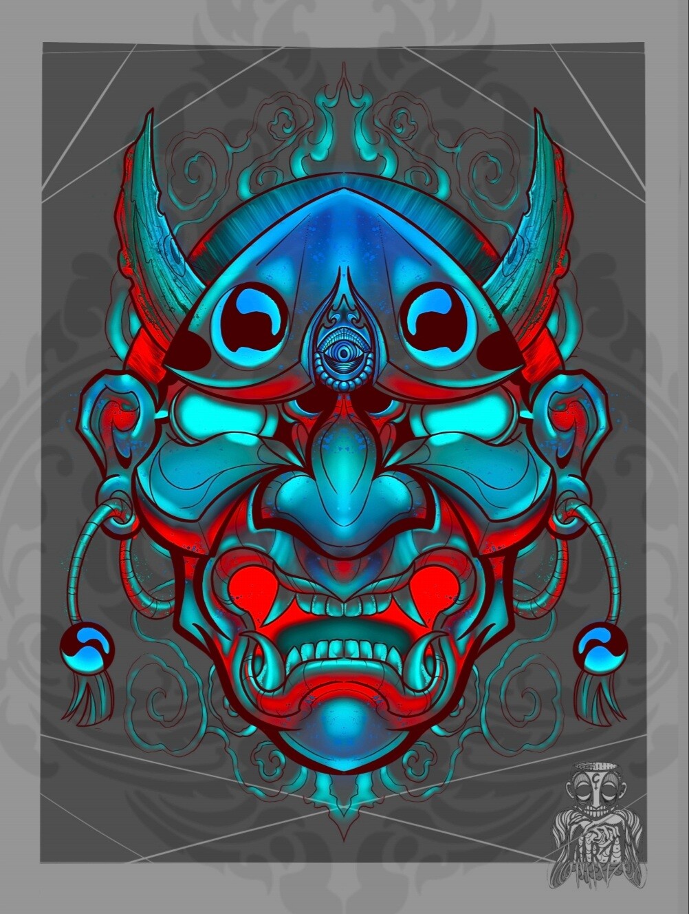 ArtStation - Hannya Neon