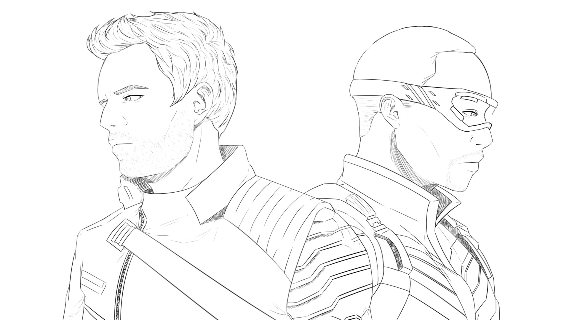 winter soldier printable coloring pages