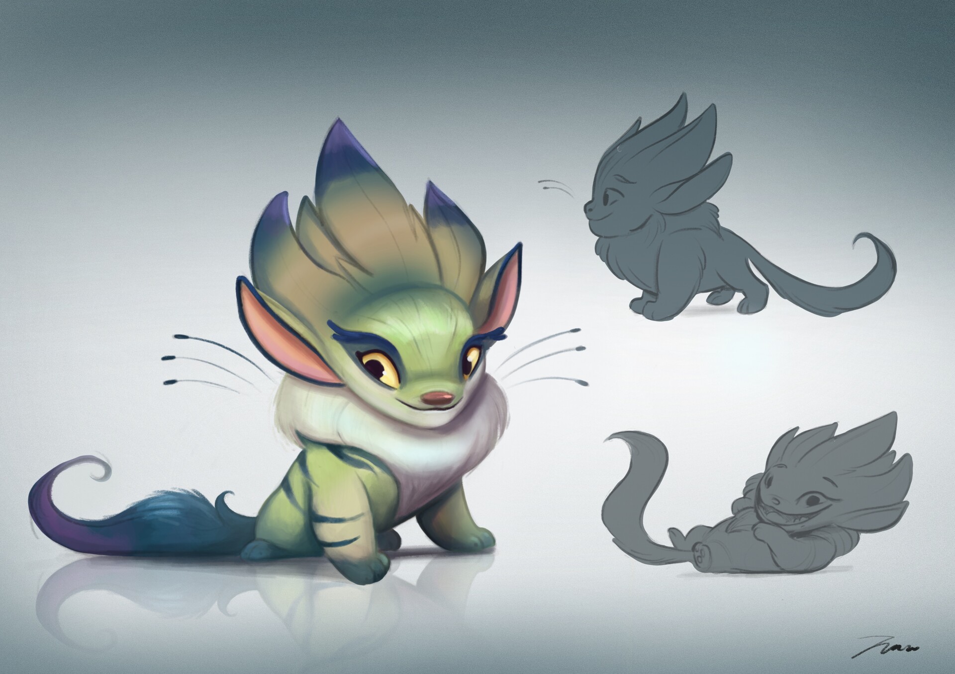 ArtStation - Creature design concept