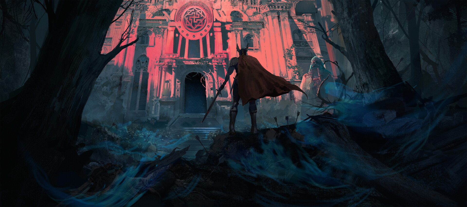 ArtStation - The spirit of the Valhalla