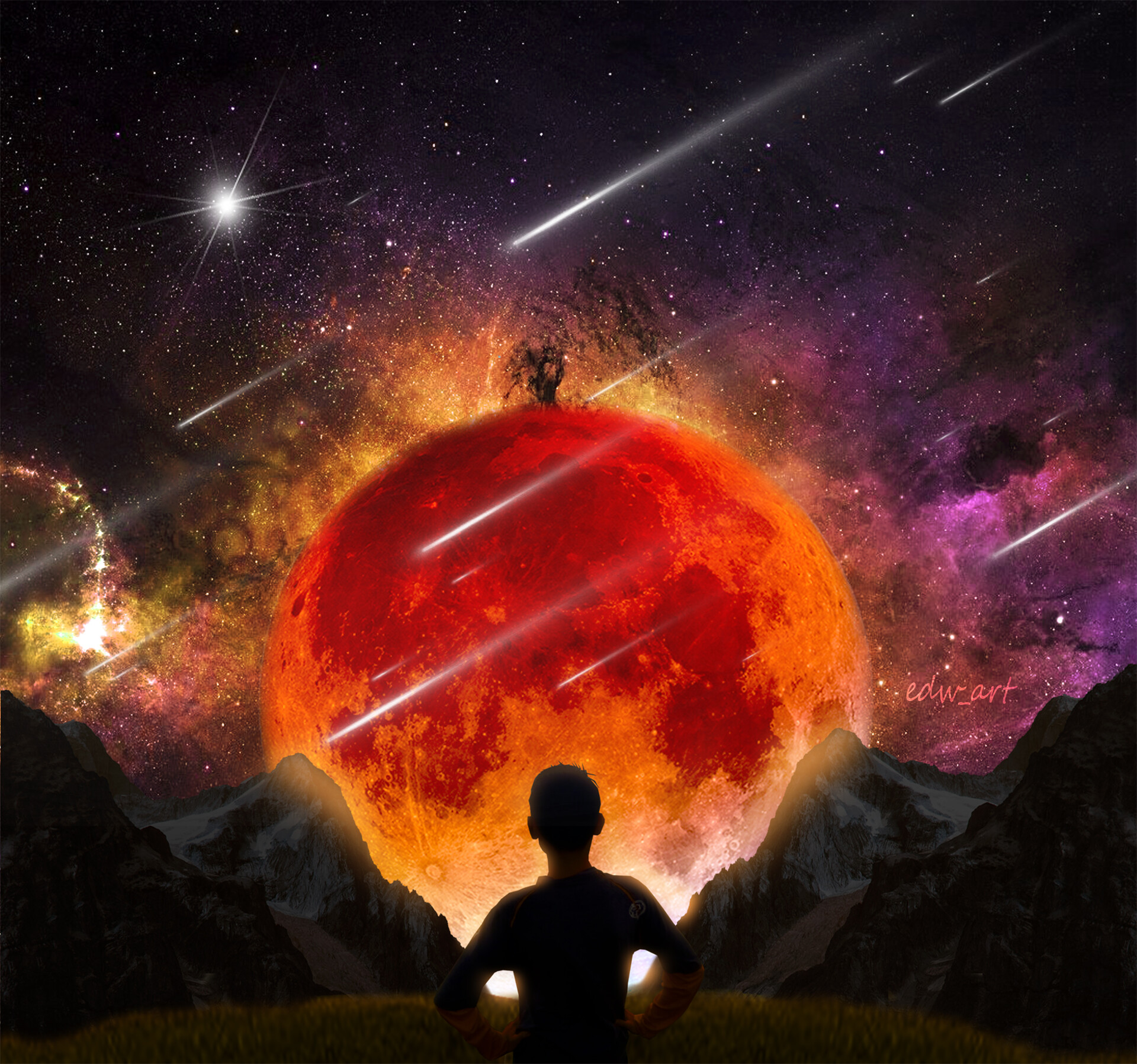 ArtStation - Super Moon