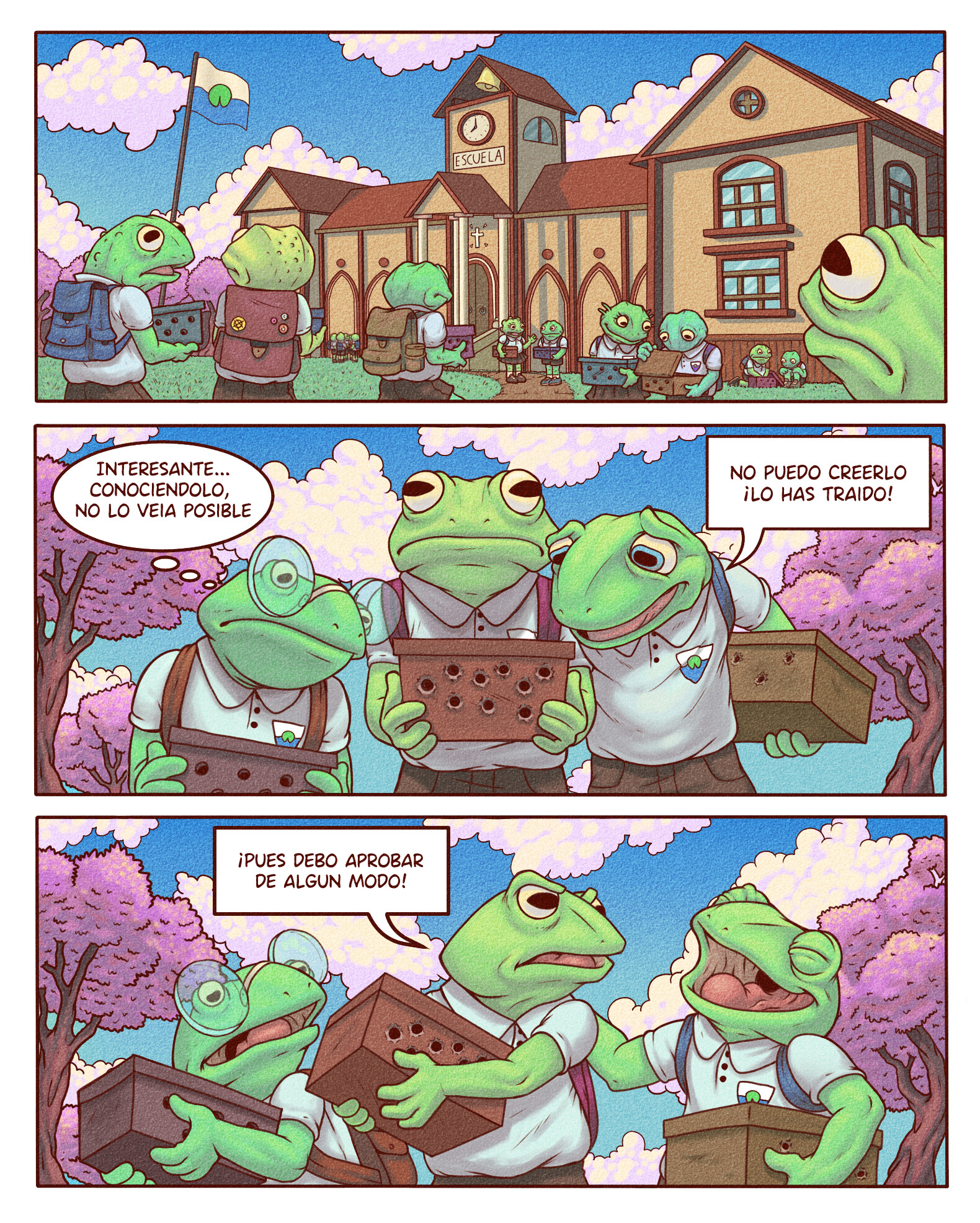 ArtStation - Comic - Froggy