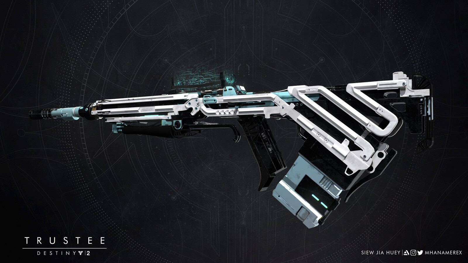 Siew Jia Huey (Rex) - Trustee Scout Rifle|Destiny 2 (Fan Art)