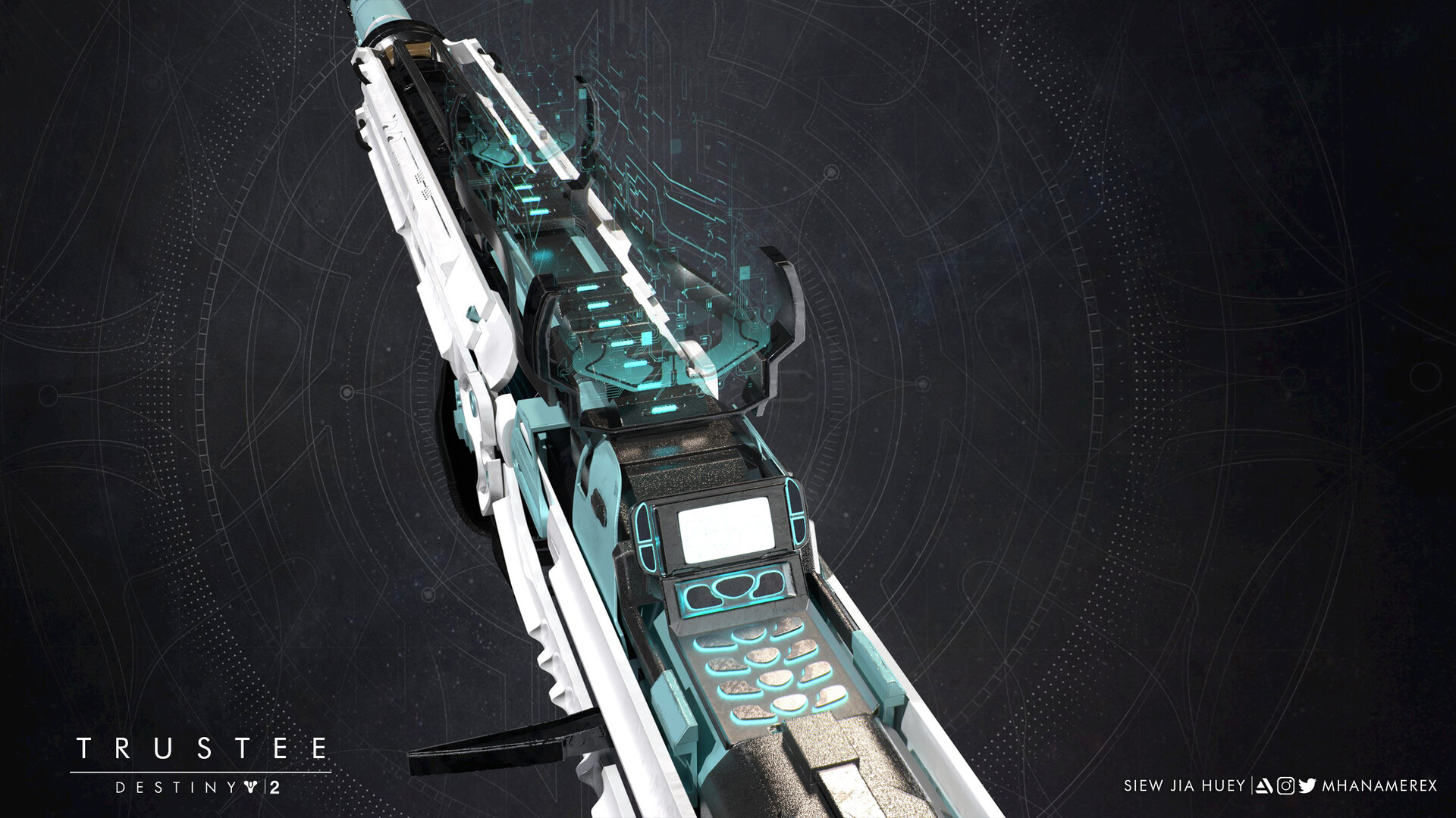 Siew Jia Huey (Rex) - Trustee Scout Rifle|Destiny 2 (Fan Art)