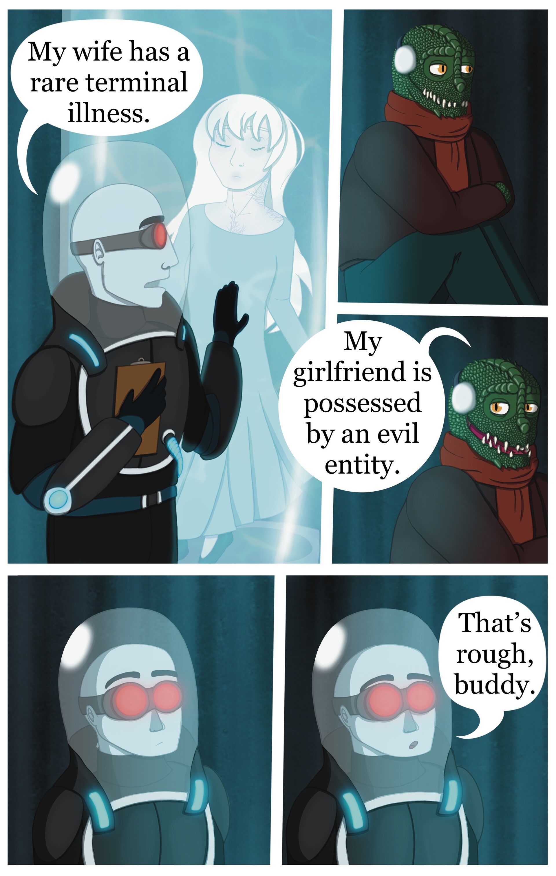 ArtStation - Mr Freeze and Killer Croc