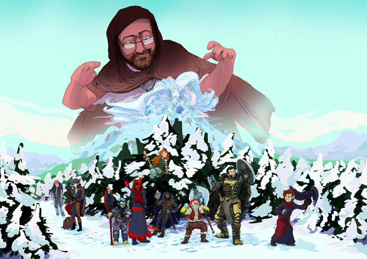 ArtStation - Group DnD poster