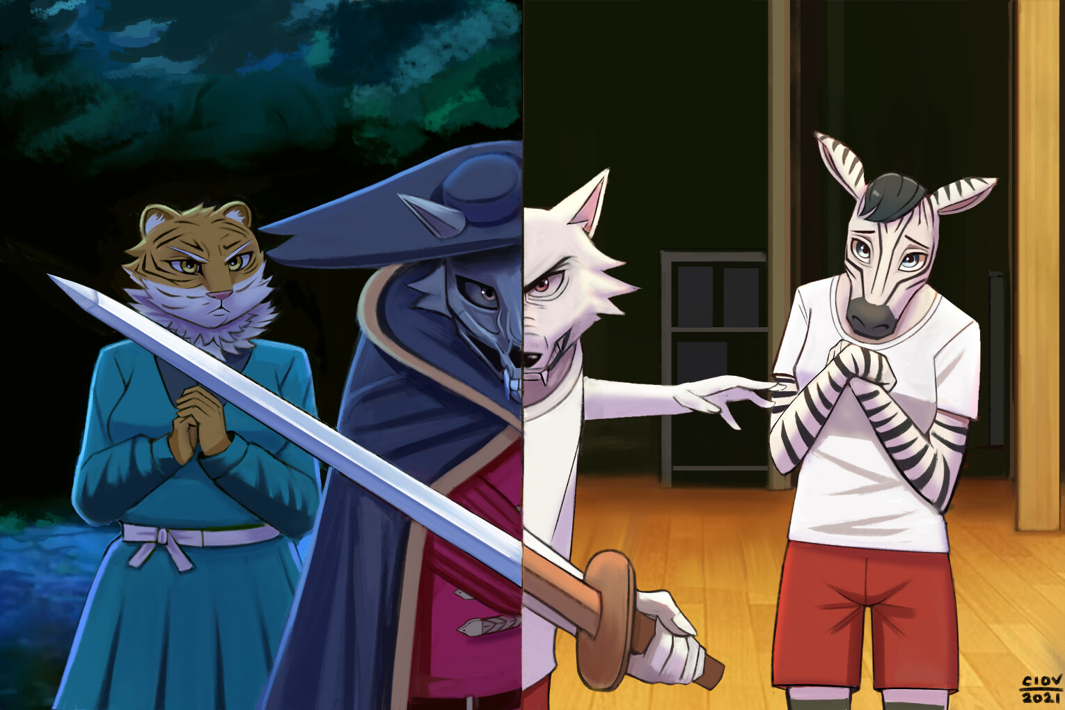 ArtStation - Shinoku Adler practice