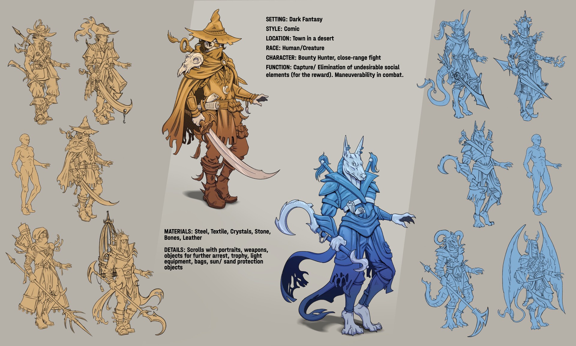 ArtStation - Bounty Hunter concept