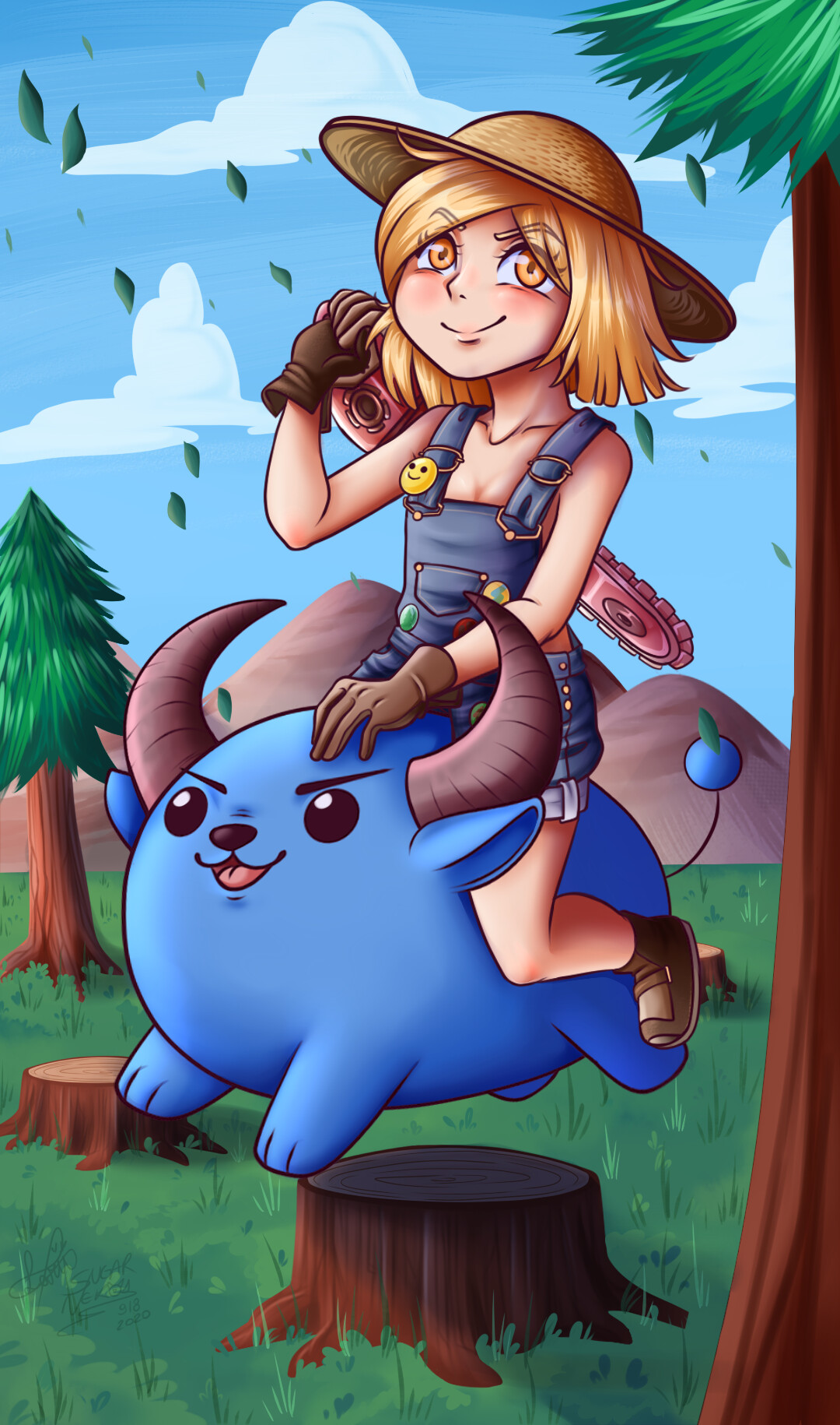 ArtStation - Paul Bunyan - Fate Go fanart