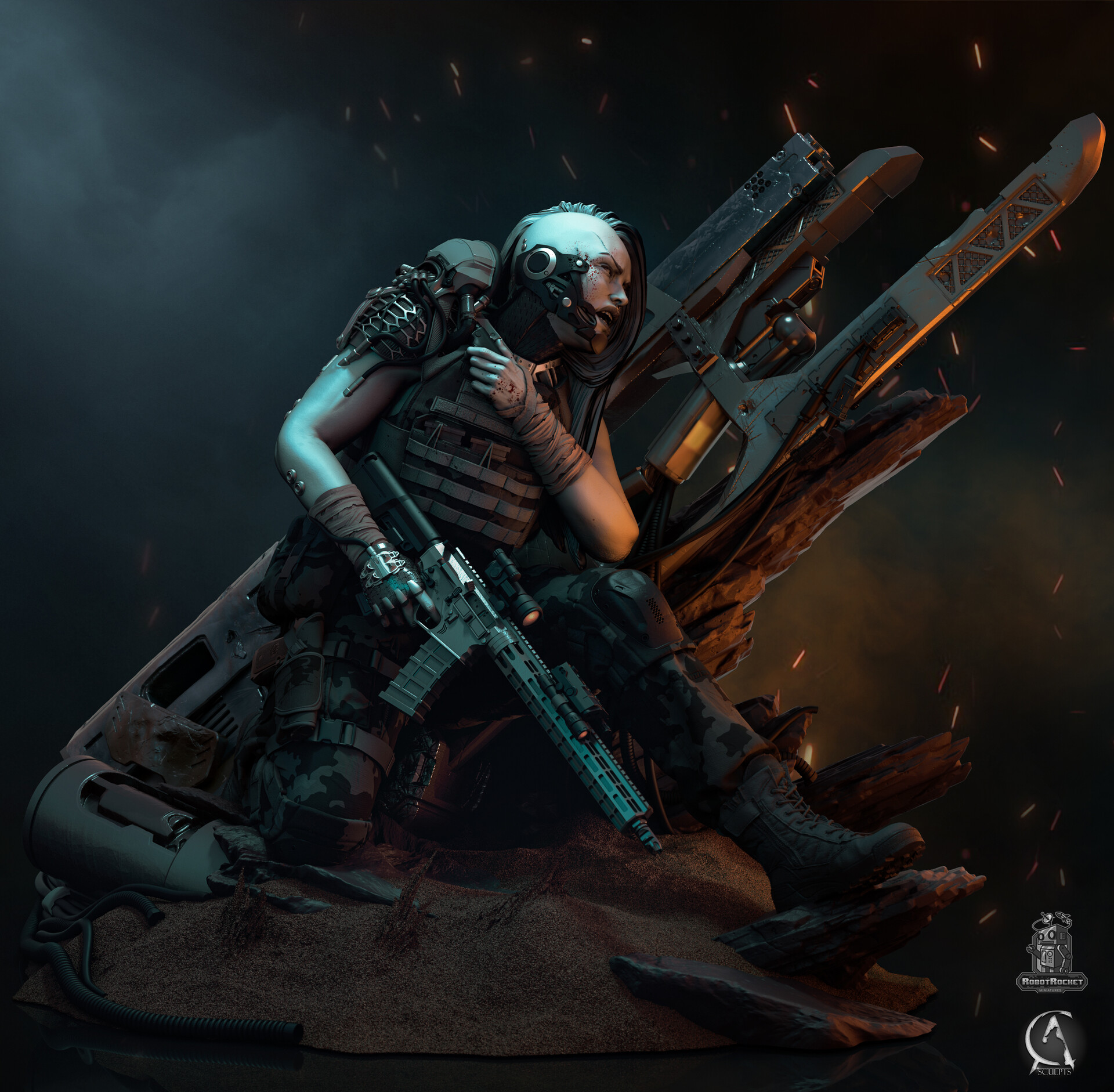 ArtStation - Bite the Bullet