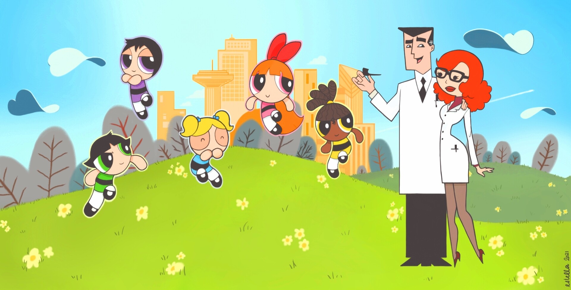 ArtStation - The Powerpuff Girls