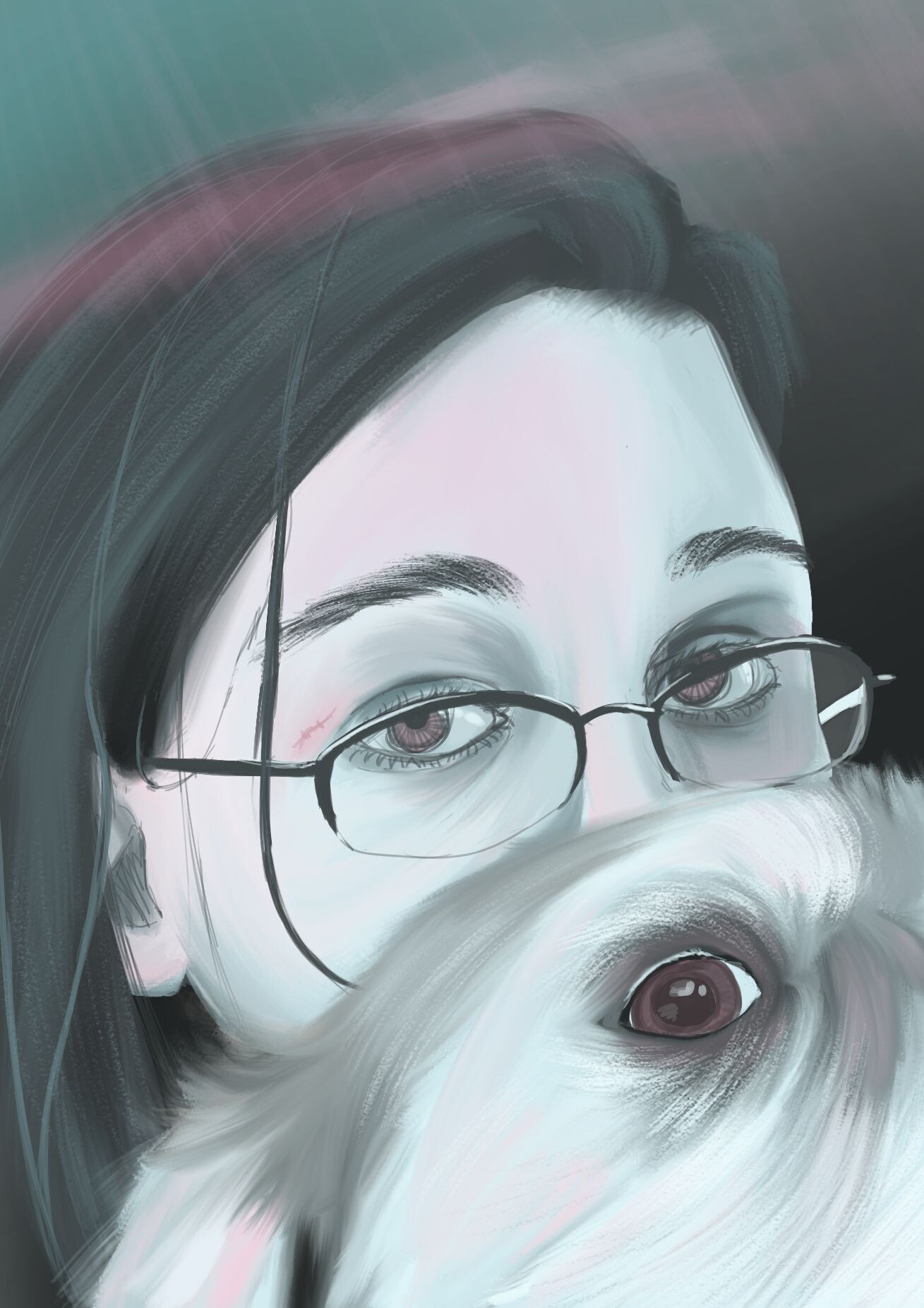 ArtStation - Self-Portrait (with Photo Reference)