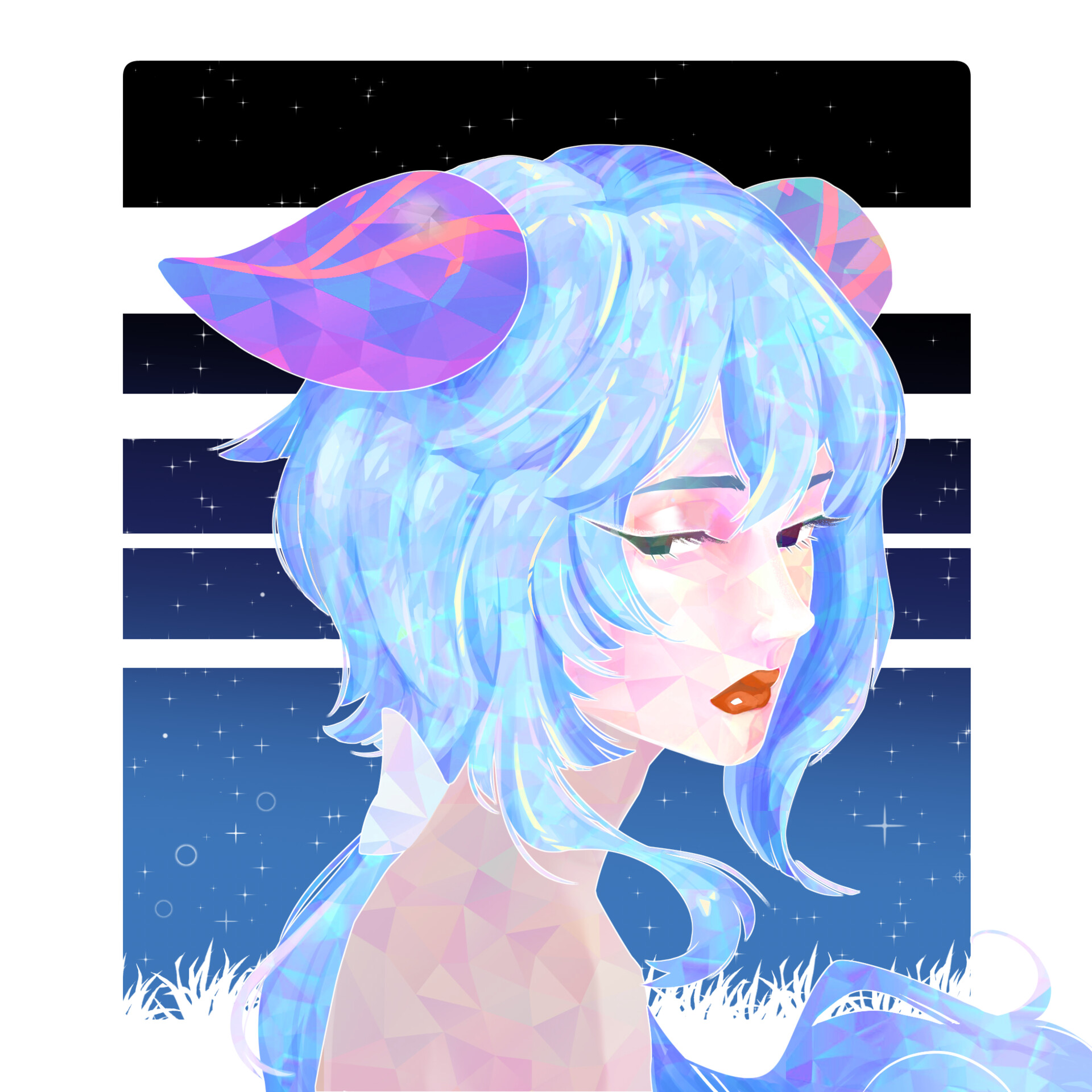 ArtStation - Crystal realistic Ganyu