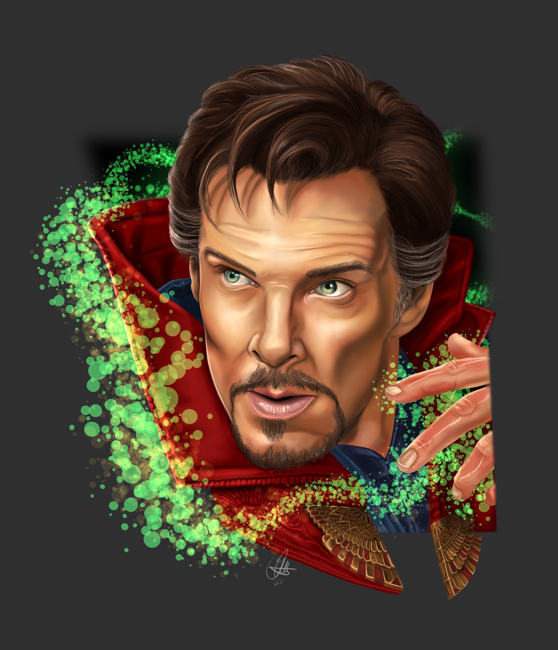 ArtStation - Doctor Strange mcu study