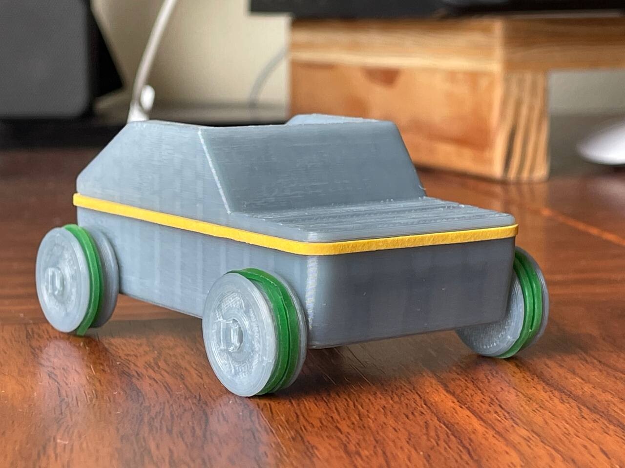 ArtStation - Rubber Band Toy Car Prototype V1