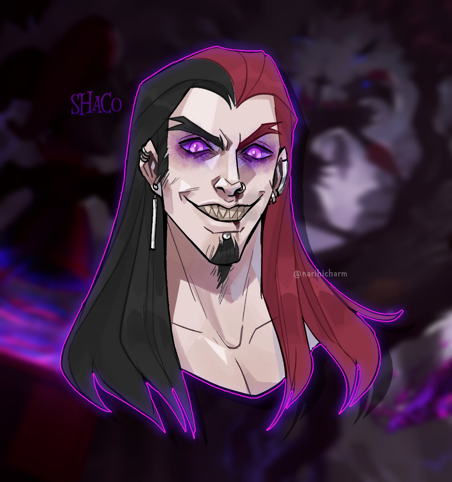 ArtStation - Shaco, The Demon Jester - Human Version