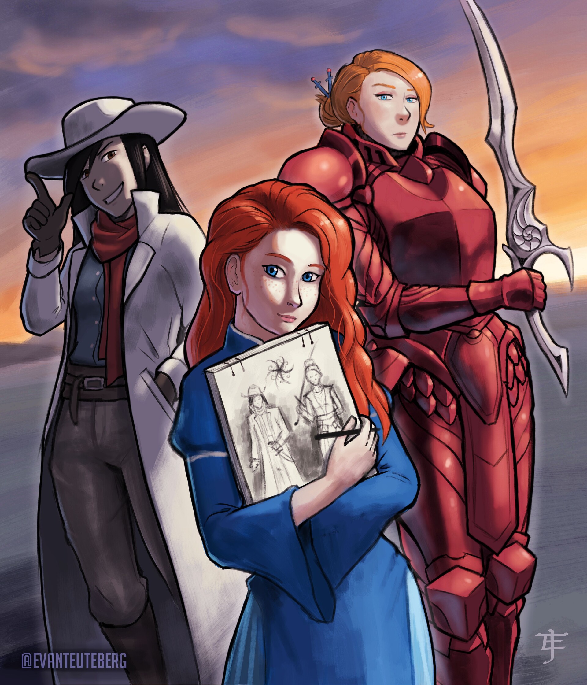 ArtStation - Shallan, Veil, Radiant