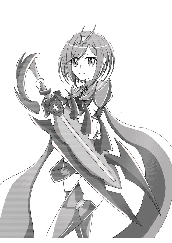 KuroRen - Xenoblade chronicles 2 Pyra fan art