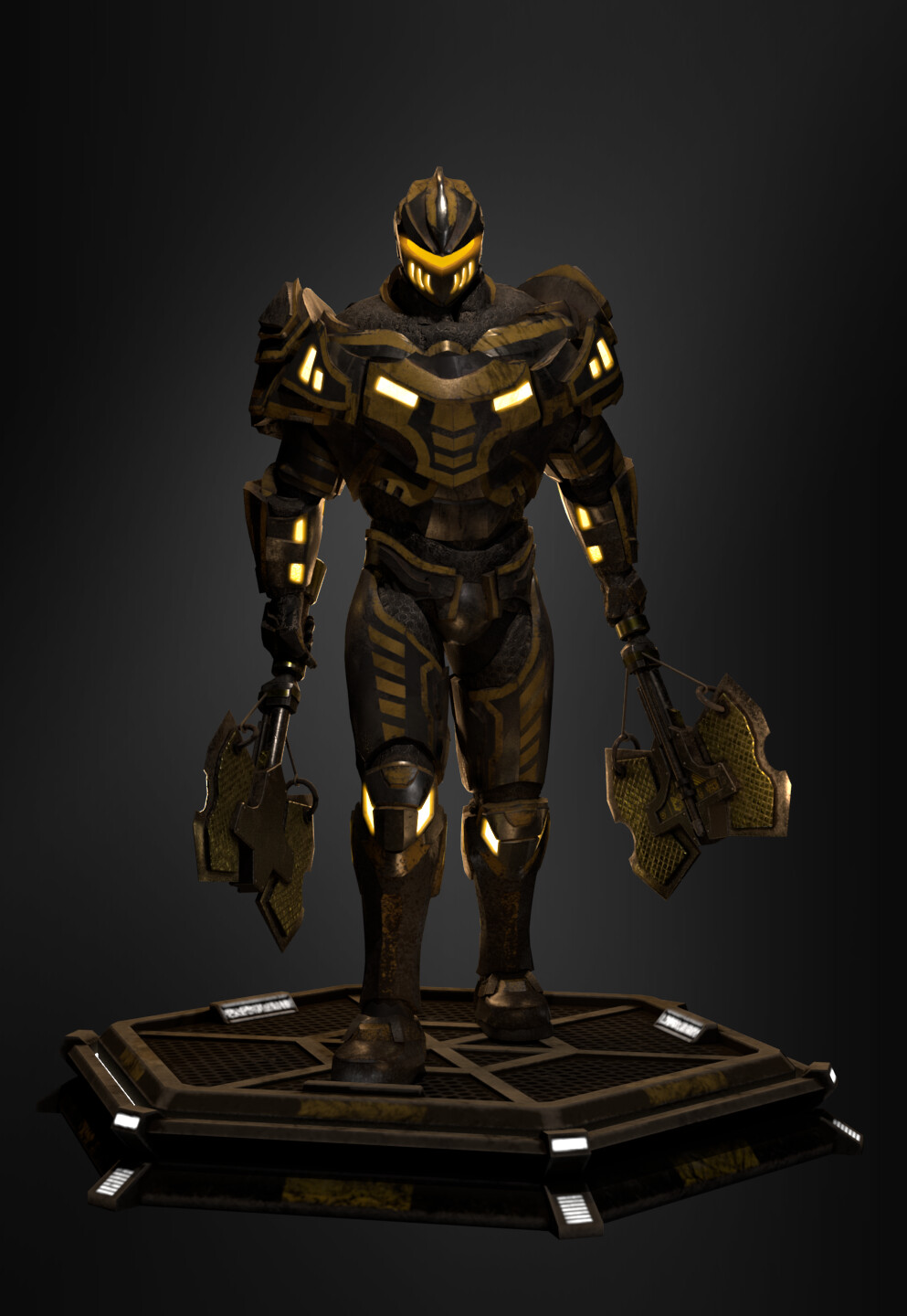 ArtStation - Grungey Space Knight