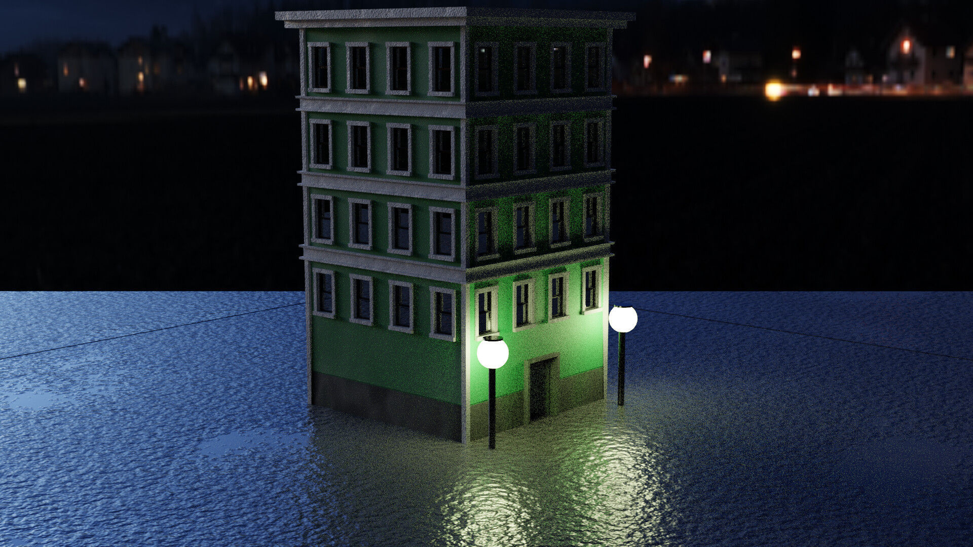 ArtStation - A simple building