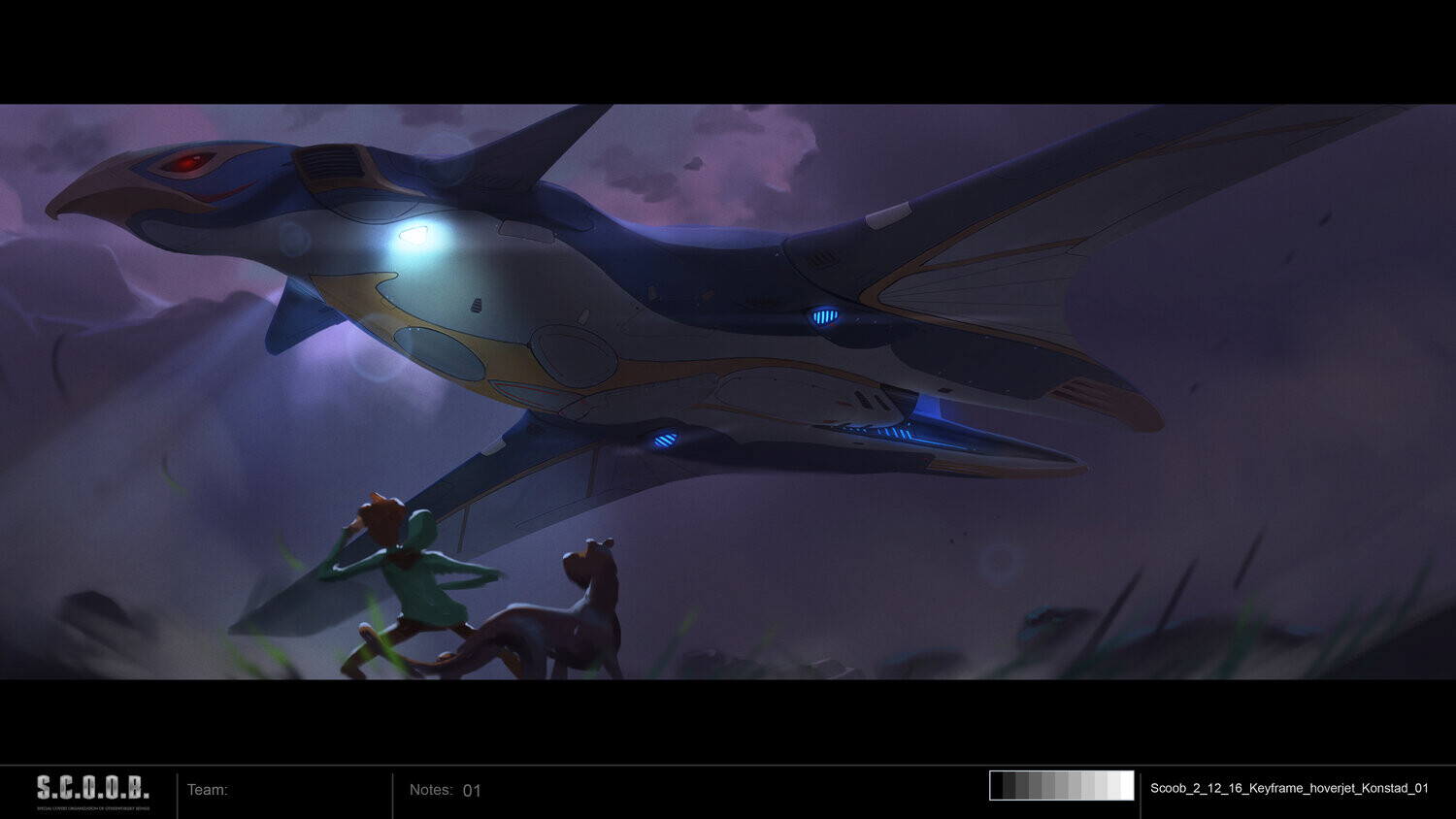 ArtStation - SCOOB! - Falcon Hover Jet