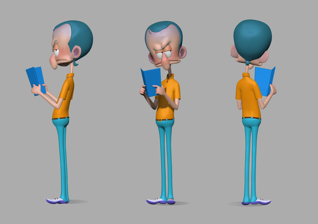 squidward human form