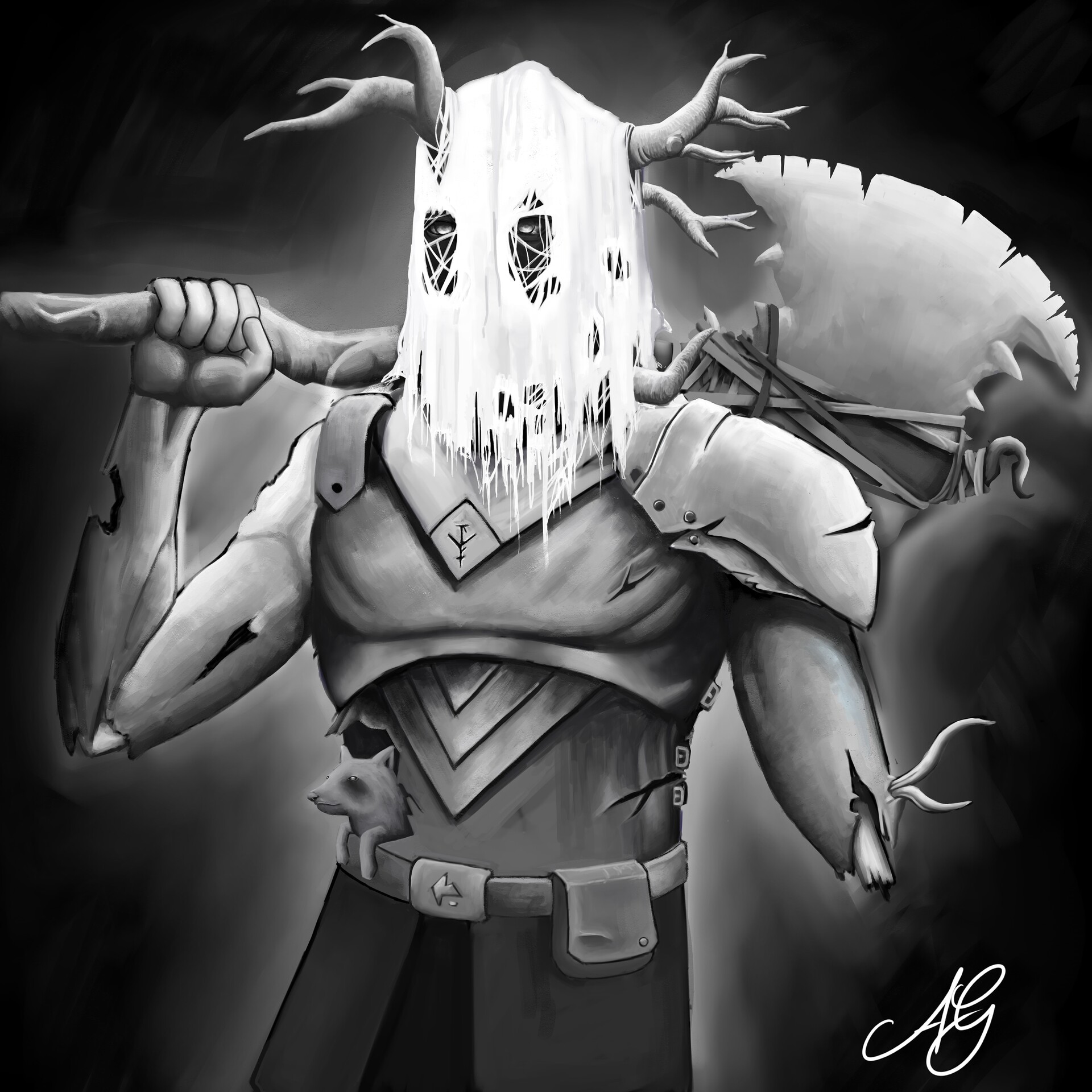 ArtStation - Undead guardian