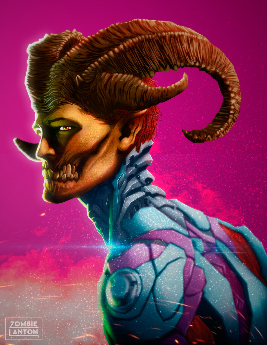 ArtStation - Cyber Demon
