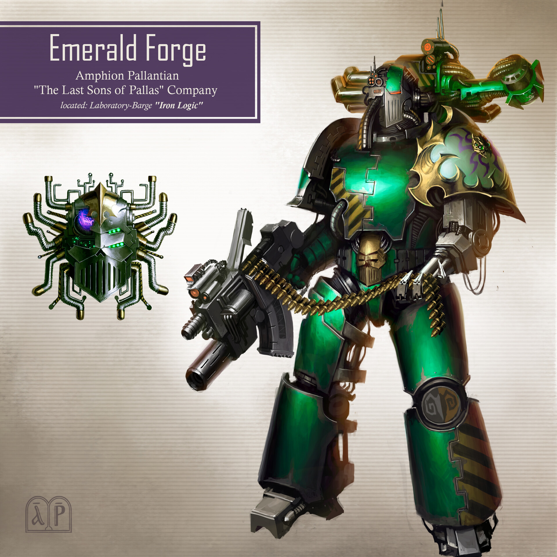 Elijah ArhPriest - Emerald Forge Units