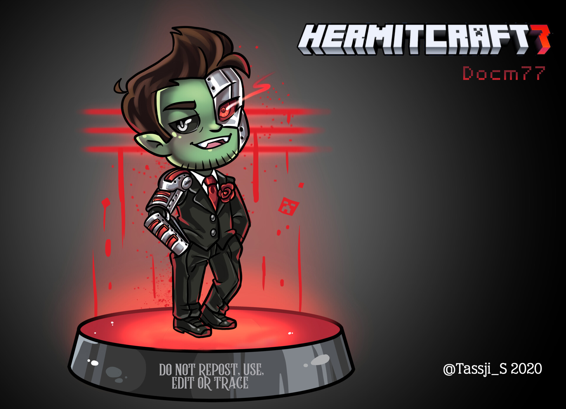 ArtStation - Hermitcraft Fanart - Doc