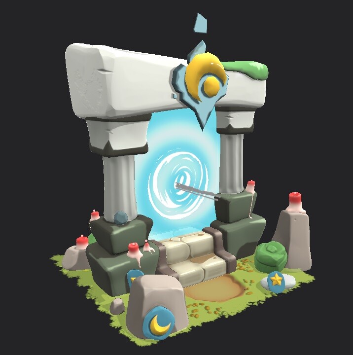 ArtStation - Elemental Blade - Dimensions of the Door