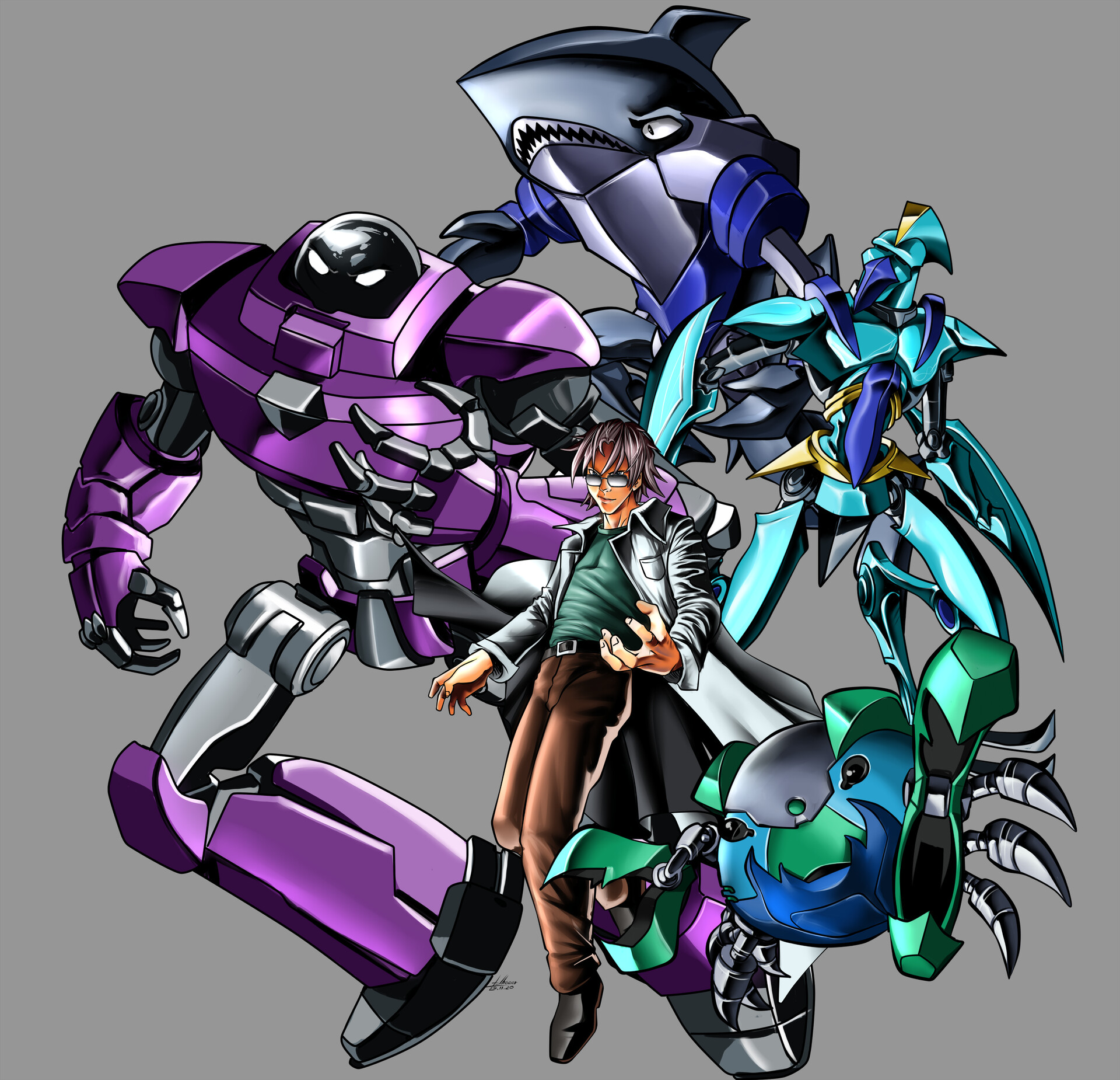 ArtStation - anime robô