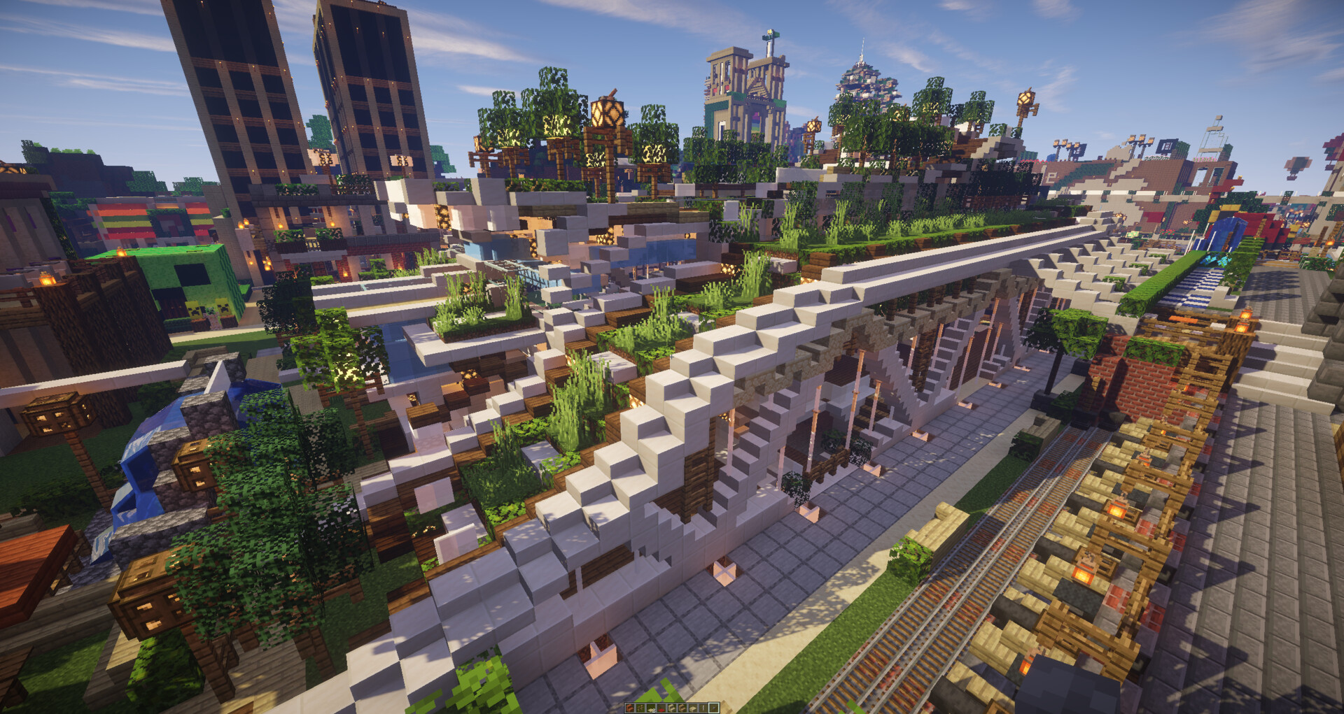 Minecraft Shopping Mall