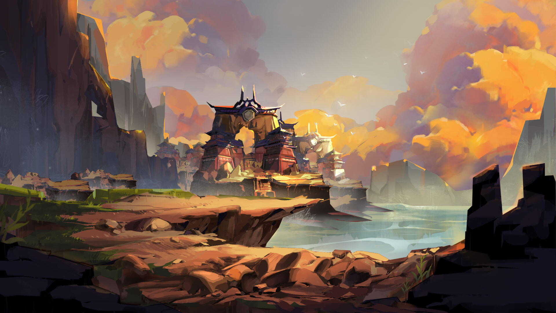 ArtStation - Scene doodle