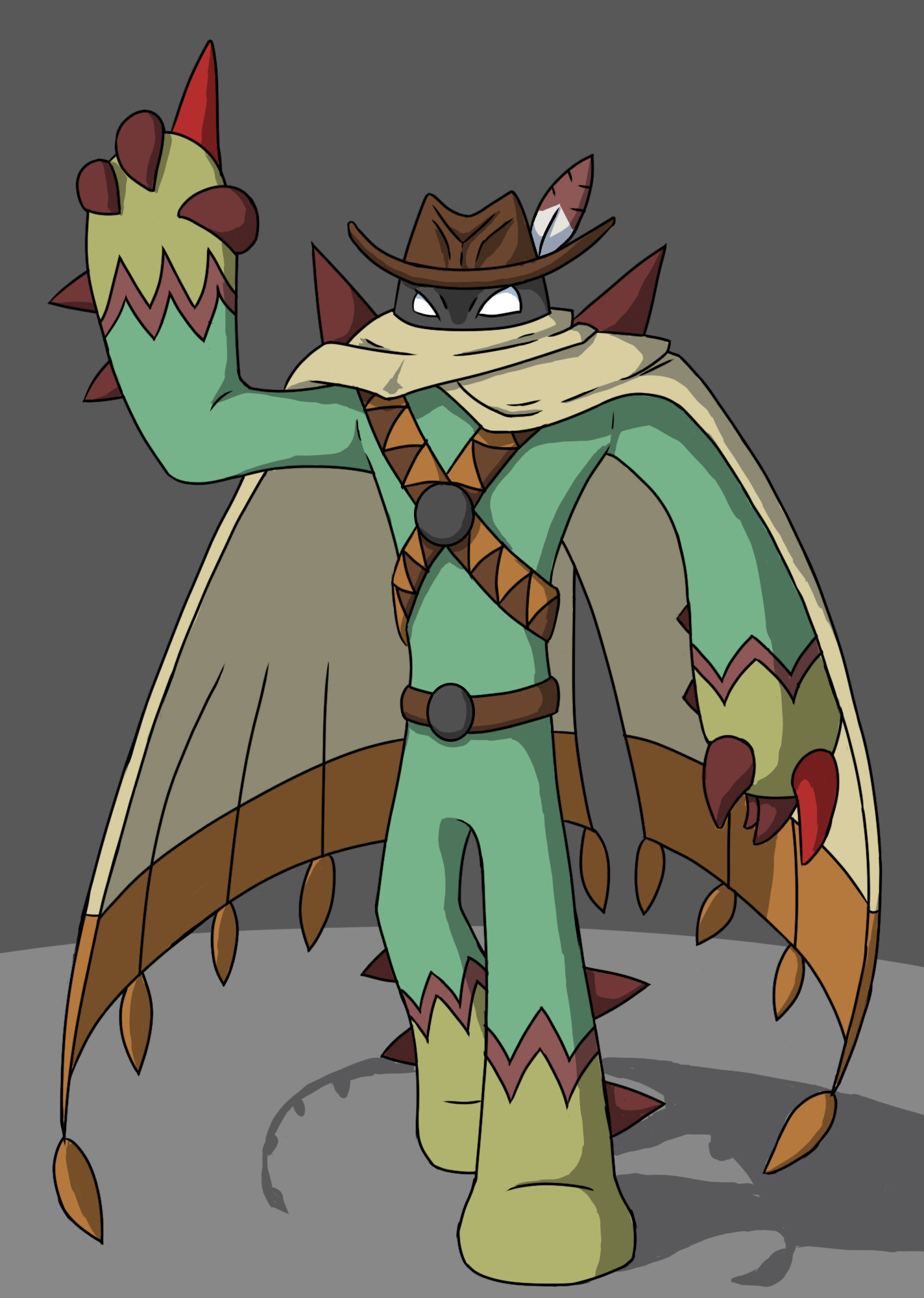 ArtStation - Cactus Bandit Character Design