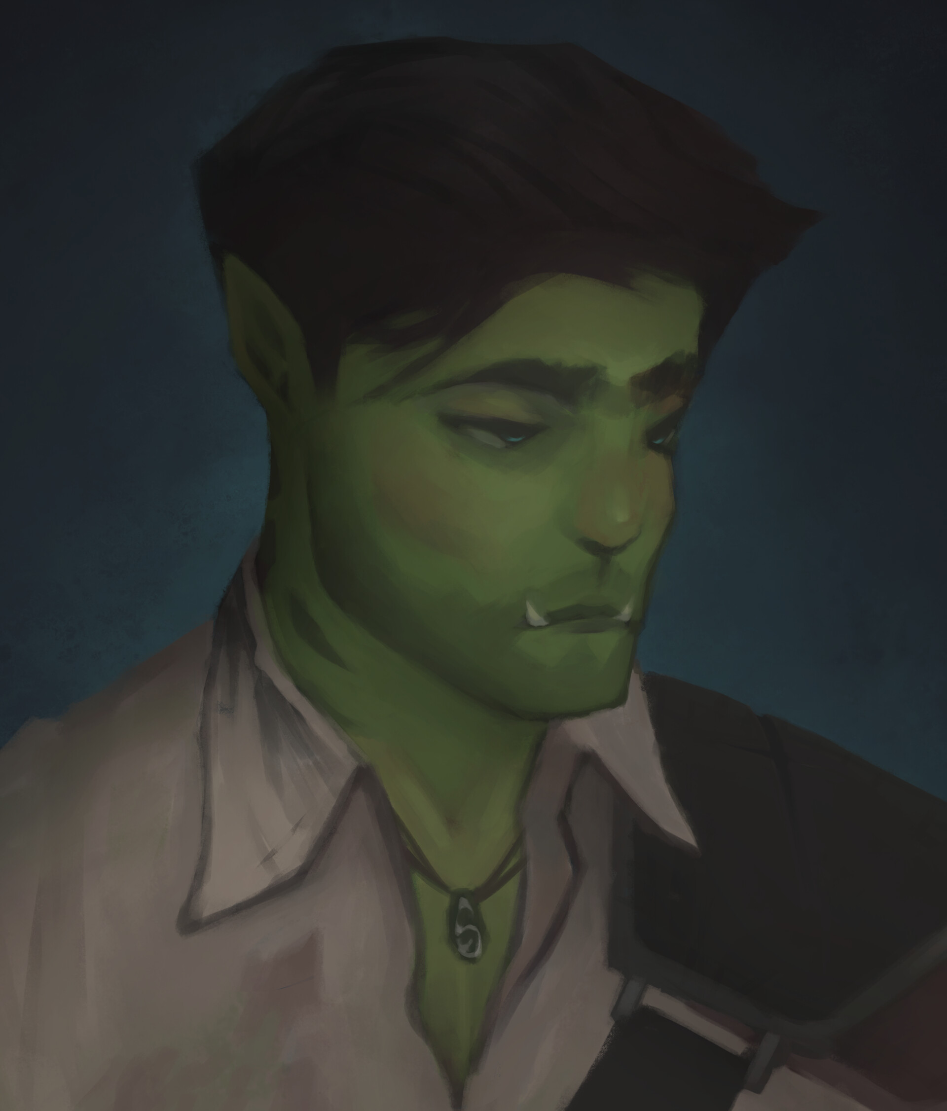 ArtStation - Half-Orc OC
