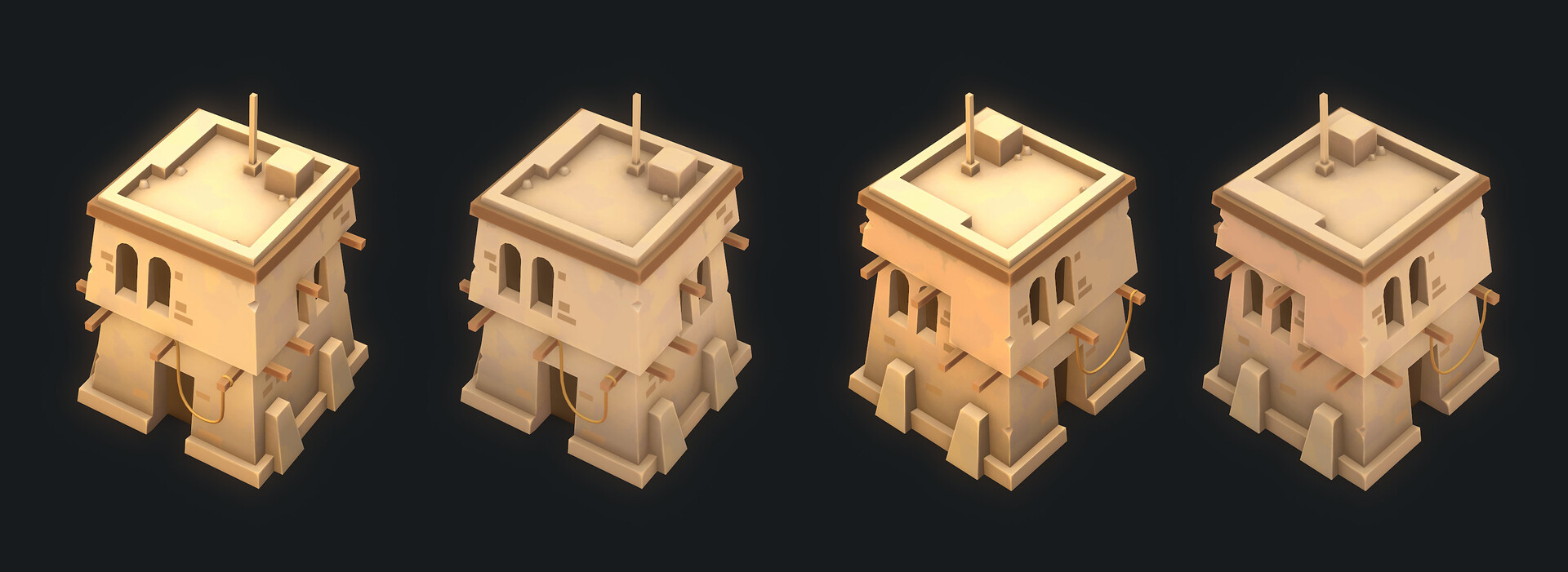 ArtStation - Stylized Building