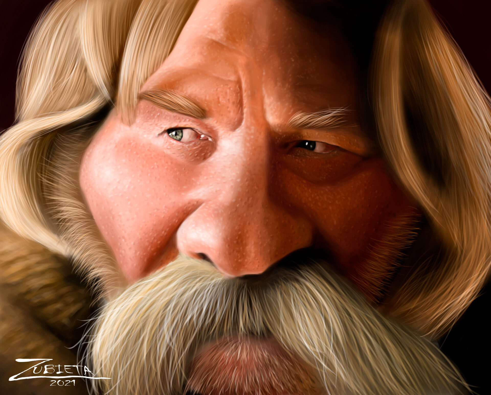 ArtStation - Kurt Russell