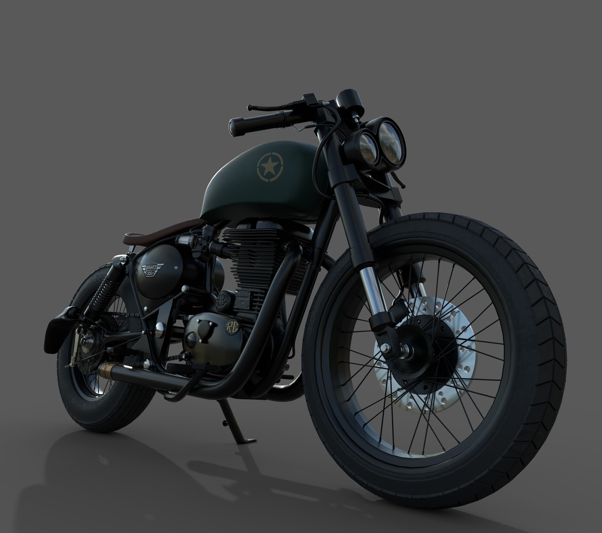 ArtStation - Bullet Modified Bike