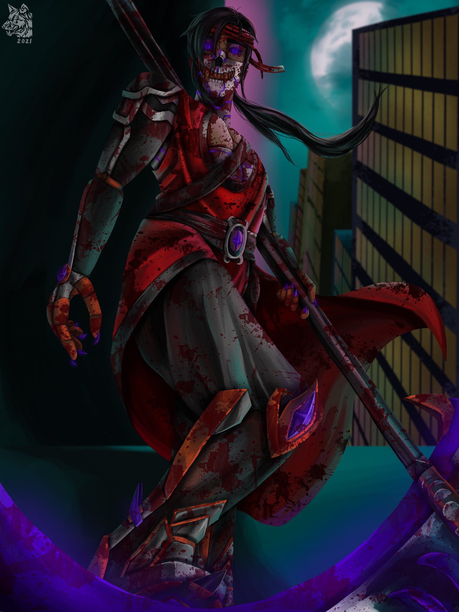 ArtStation - Cyborg Assassin/Bounty Hunter