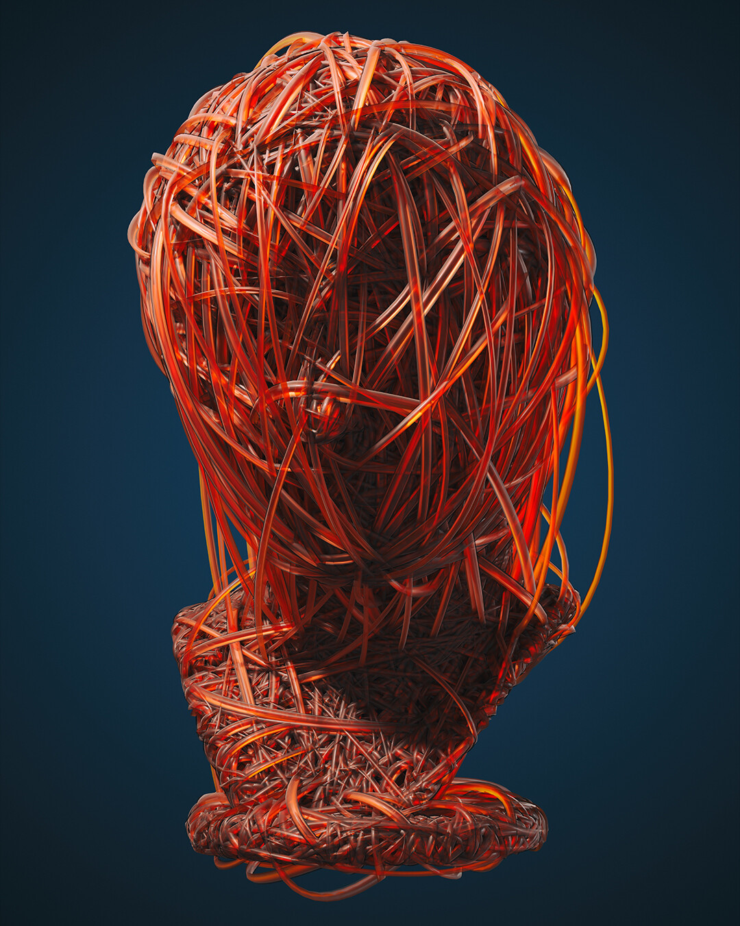ArtStation - RED GLASS ROPES