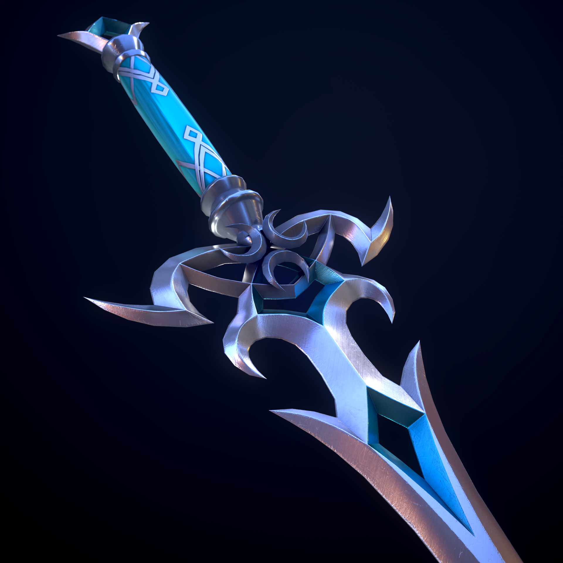 June Yu - Zora Sword - The Legend of Zelda: Breath of the Wild