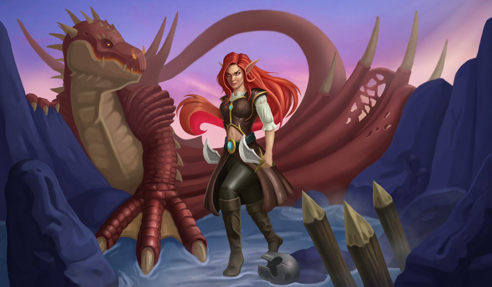 ArtStation - Dragon Rider