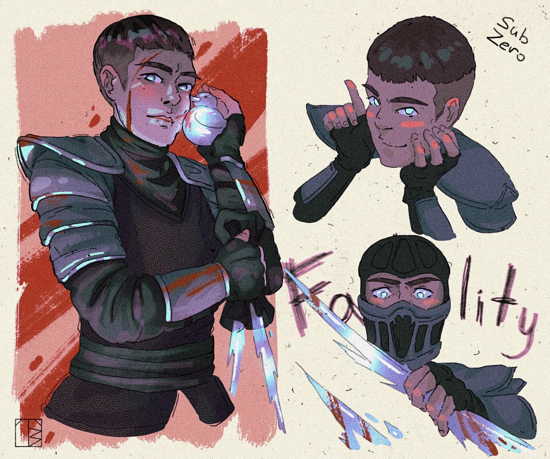 ArtStation - Sub Zero fanart