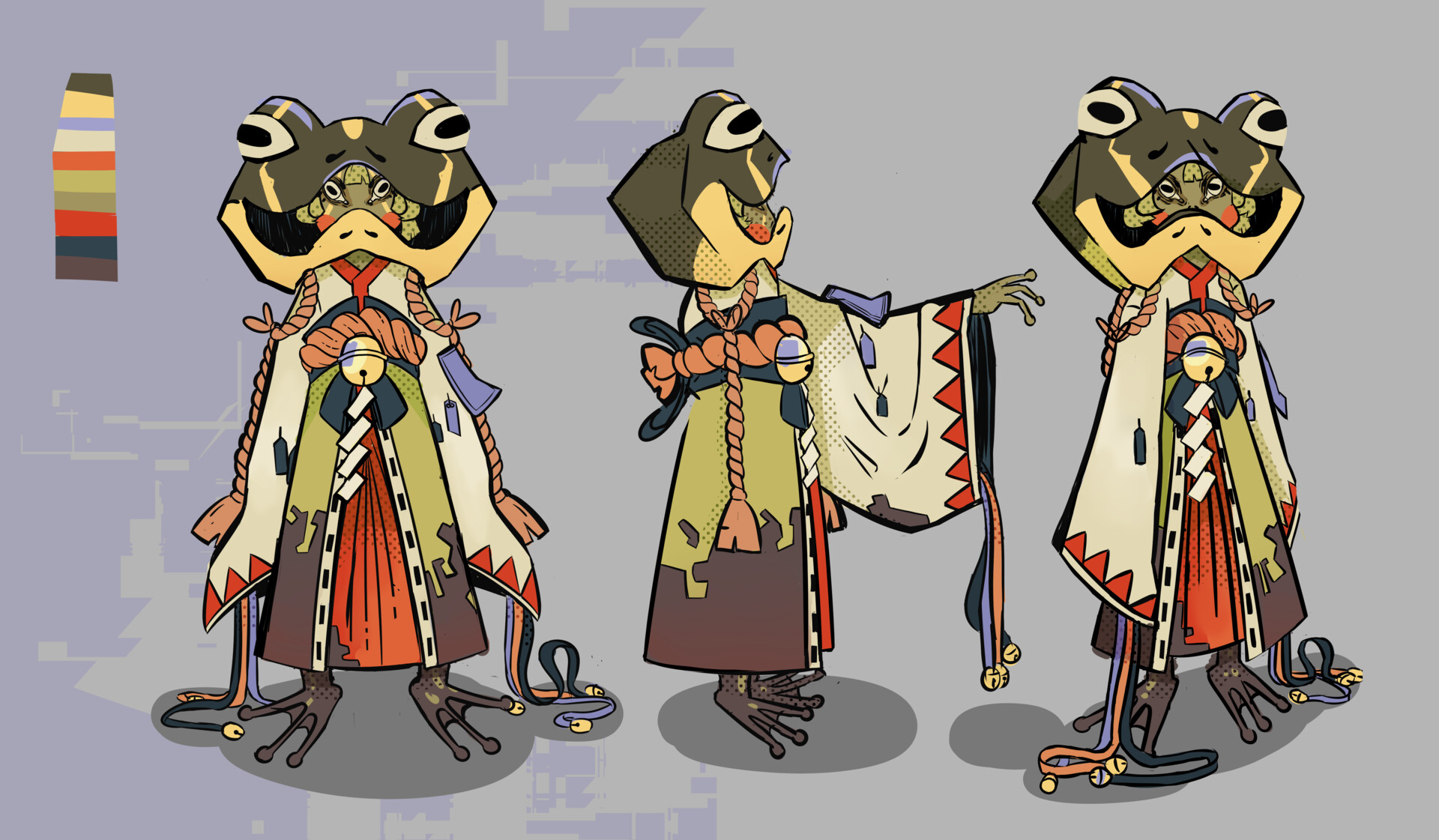 Copper Pill - Frog Kami