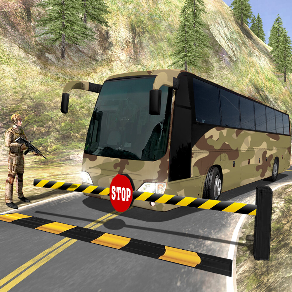 ArtStation - Army Bus Simulator Game