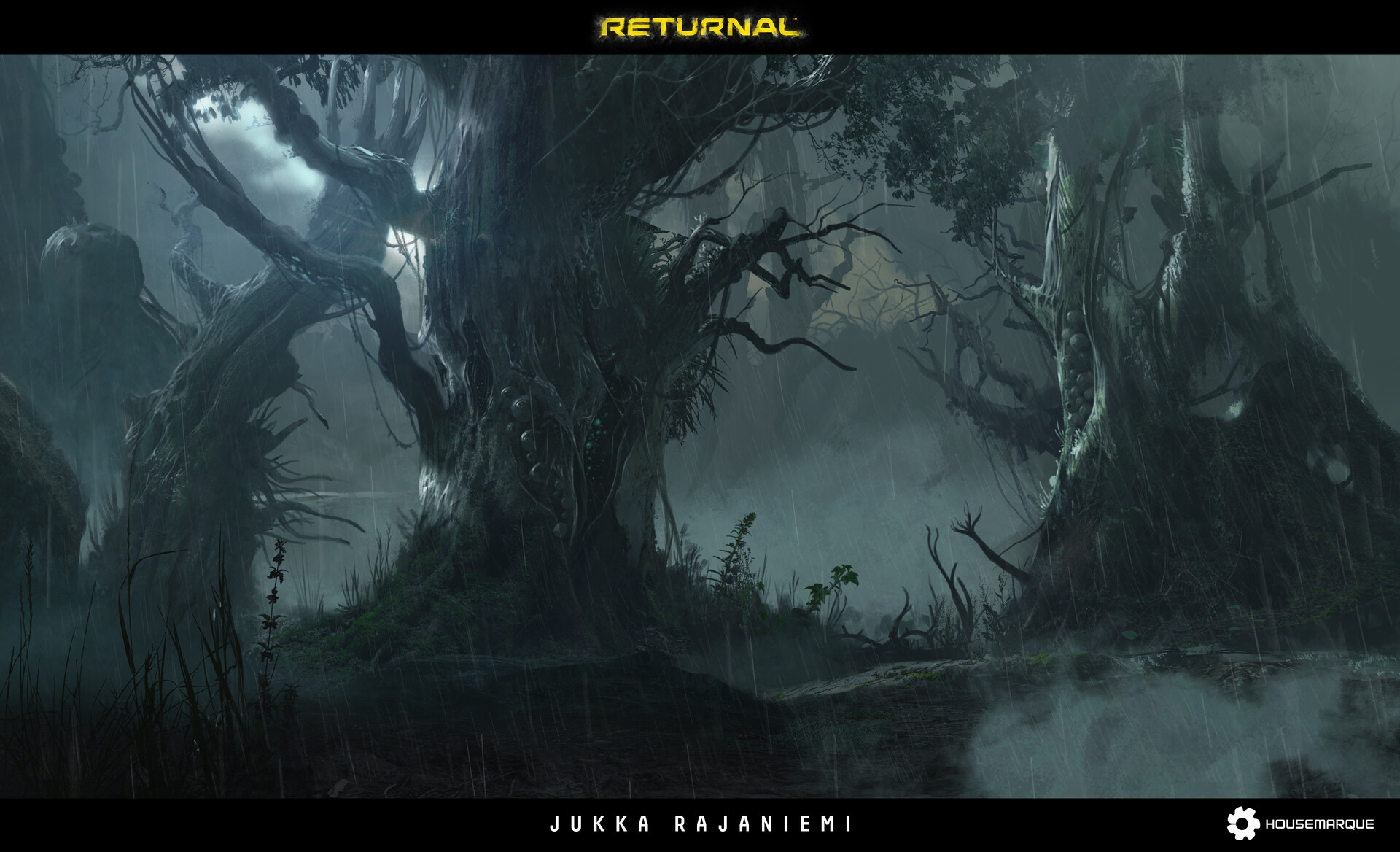 ArtStation - Environment concepts for Returnal