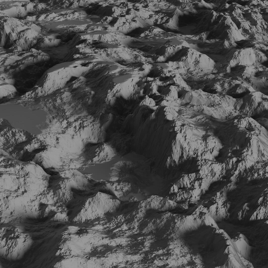 ArtStation - MOON Surface