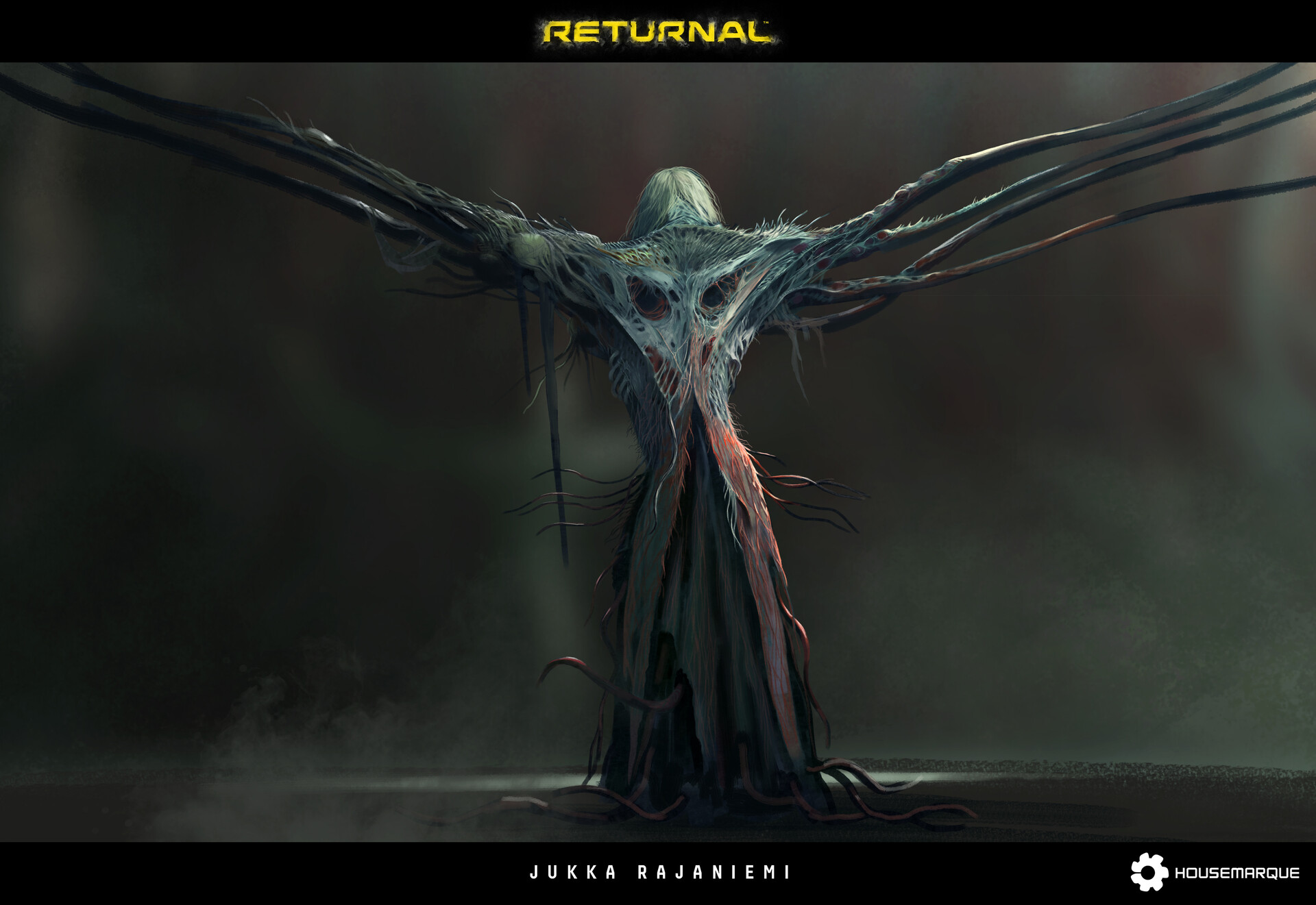 ArtStation - Boss concept for Returnal
