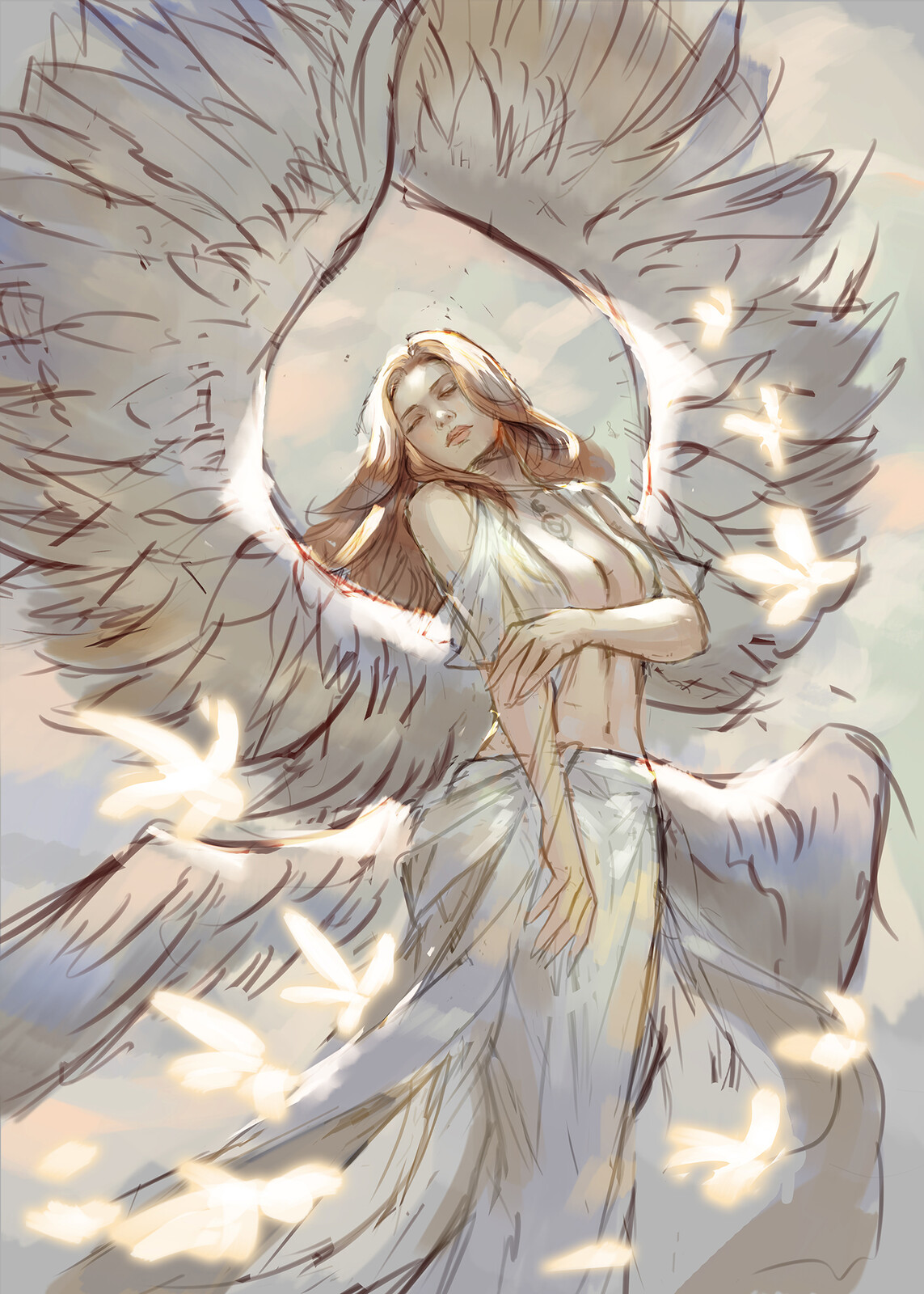 Hoàng Lập (Solan) - Angel Painting